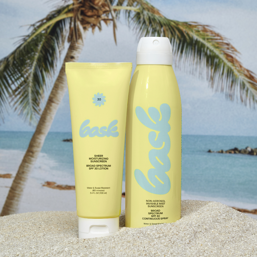 SPF 30 Mist & Skin Lotion - The Pool House Bundle – Bask Suncare