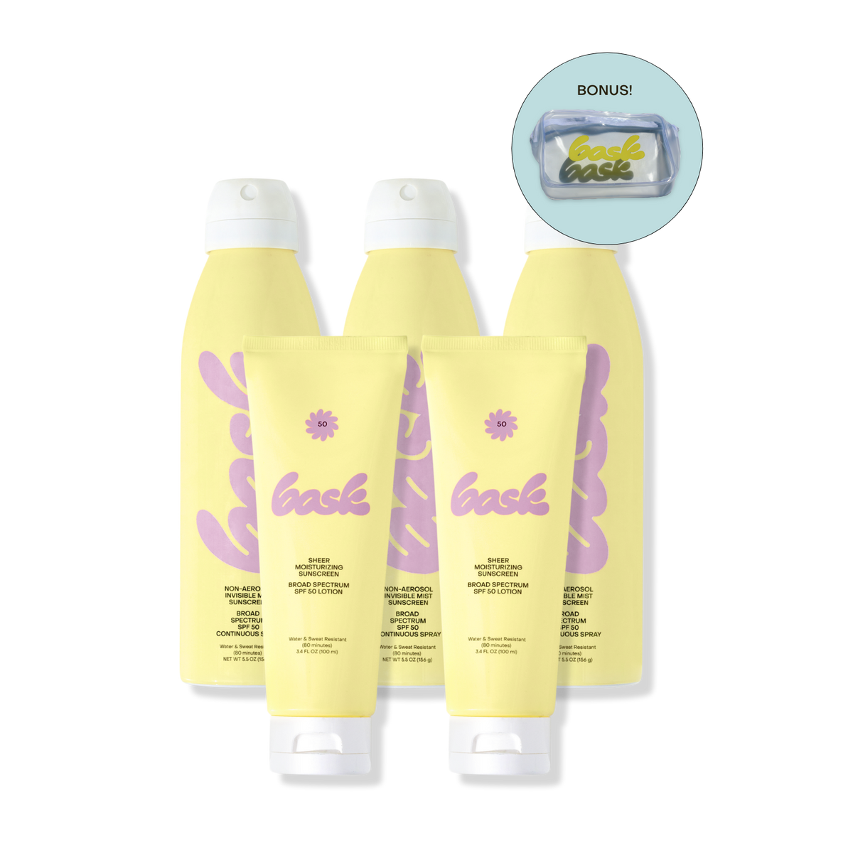 Bask Sunscreen - Feel Good. Seek Your Sun. – Bask Suncare